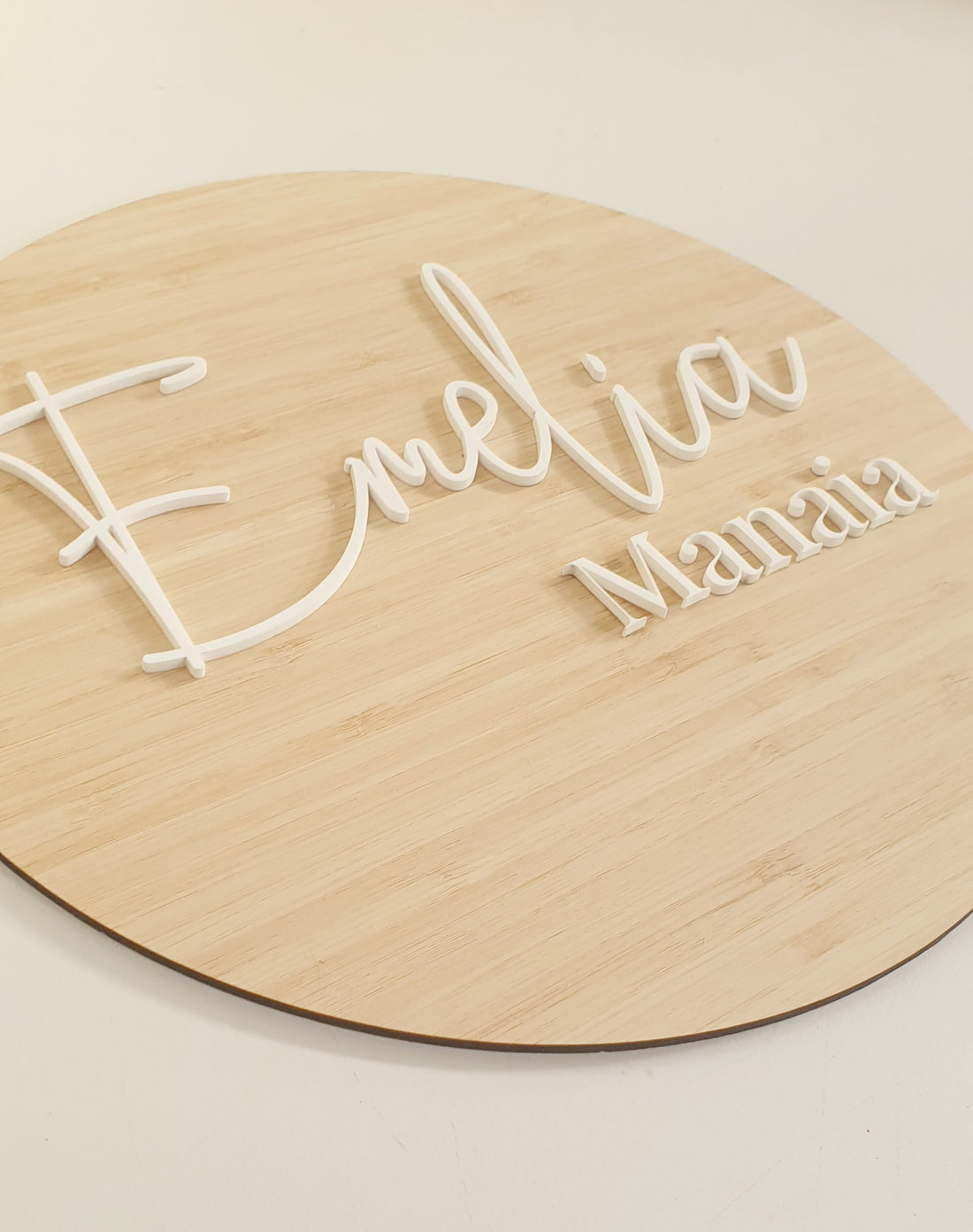 Wall Name Round – Little H Creations